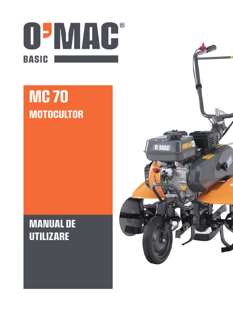 Manual de Utilizare O'MAC MC 2 | PDF