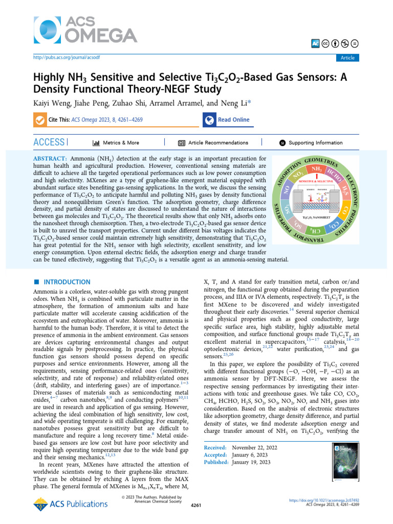 weng-et-al-2023-highly-nh3-sensitive-and-selective-ti3c2o2-based-gas ... weng-et-al-2023-highly-nh3-sensitive-and-selective-ti3c2o2-based-gas ...