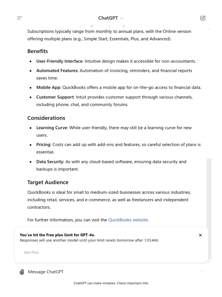 QuickBooks Overview and Features | PDF