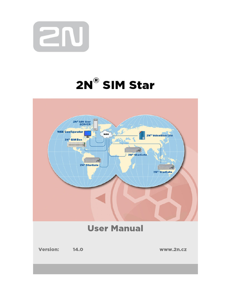 2N SIM Star User Guide 14.0 | PDF | Computer Network | Business