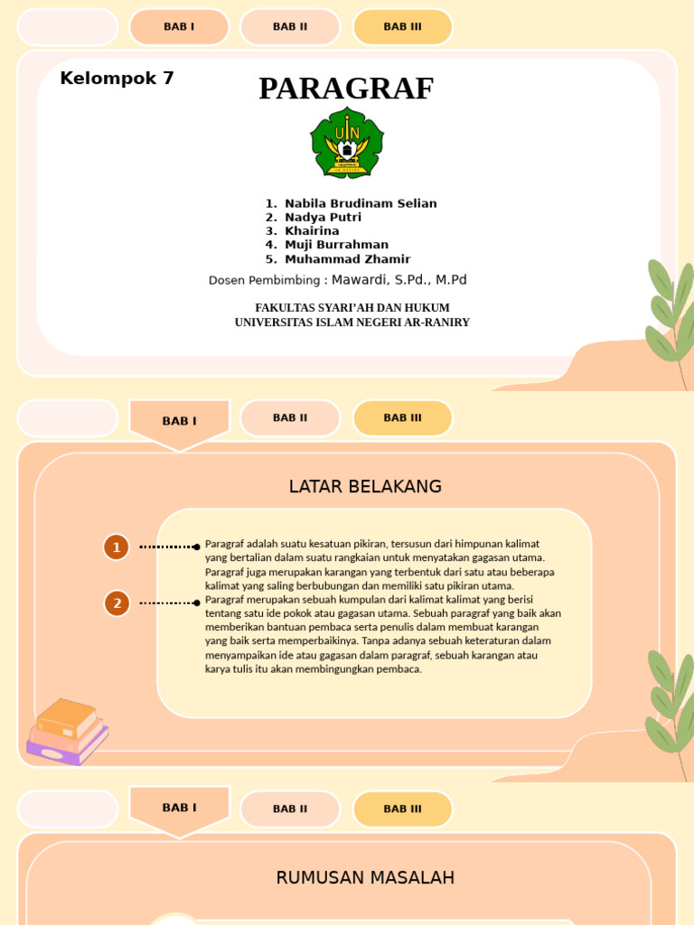 PPT KEL.7 PARAGRAF | PDF