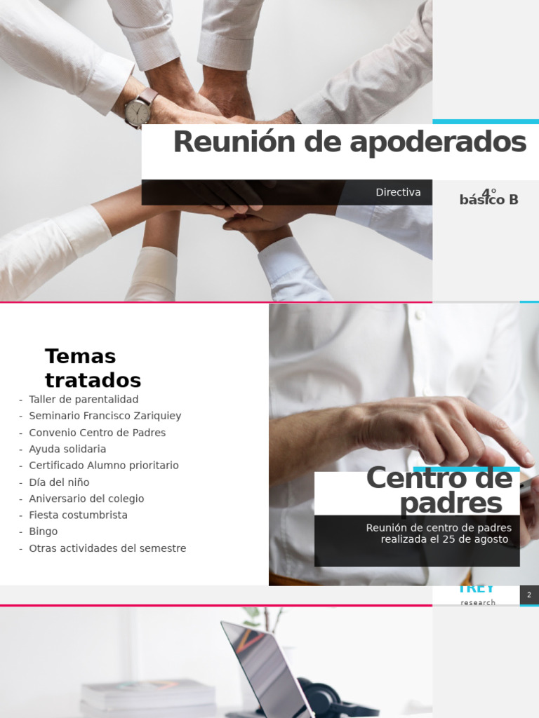 Reunión de Apoderados 4 Basico B | PDF