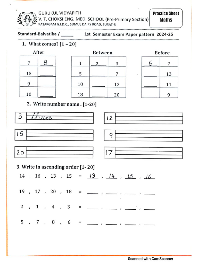 1st Semester Maths Exam Paper Pattern 24-25 | PDF