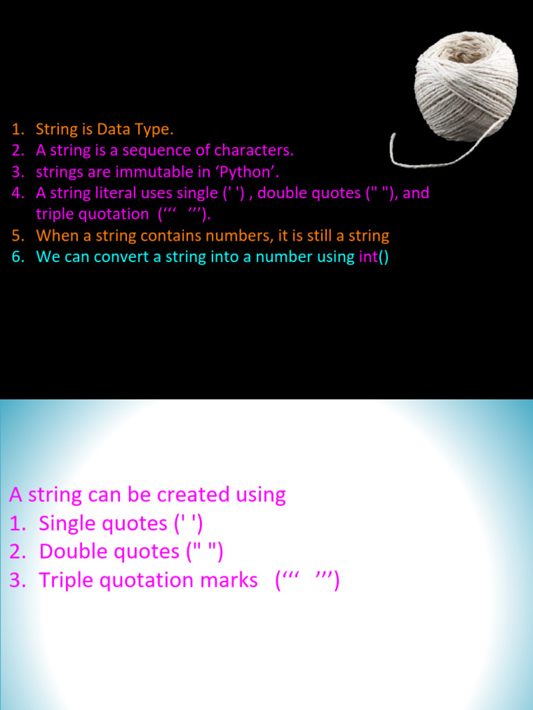 String Manipulation 2024 2025 | PDF