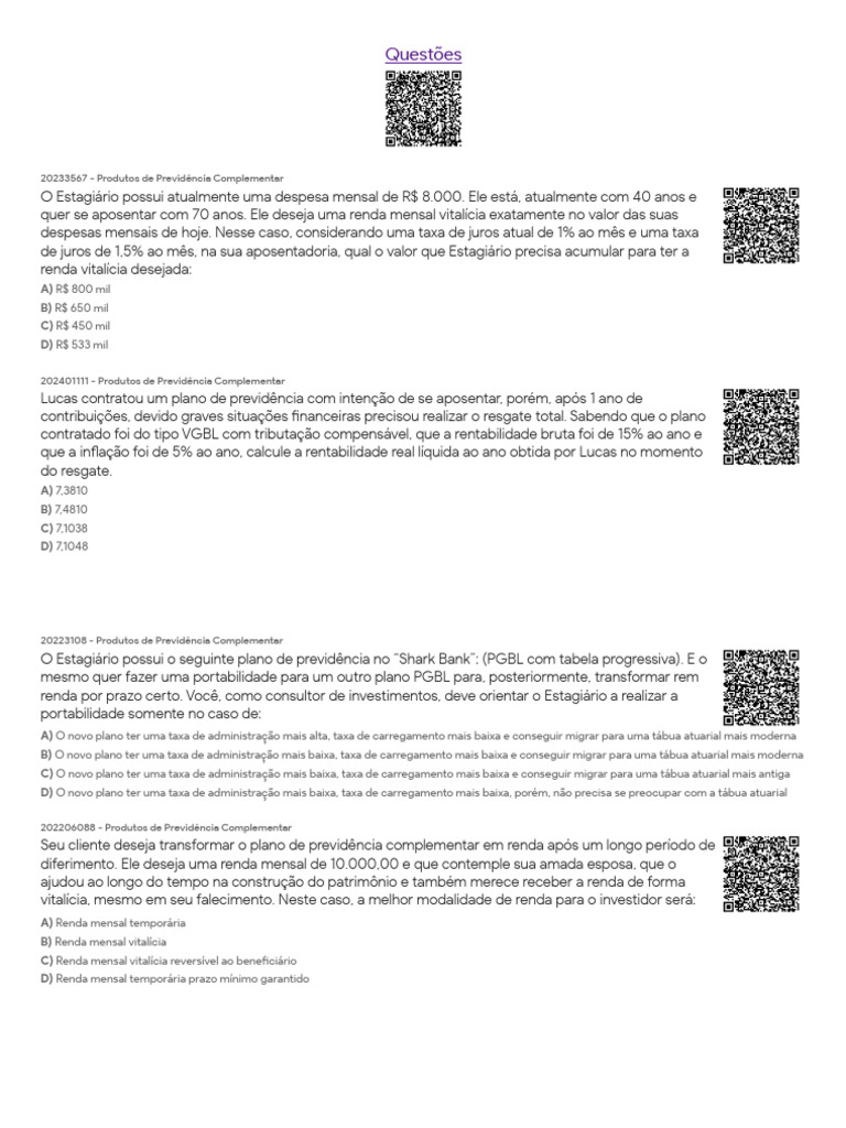 Simulado Módulo 5 CEA | PDF