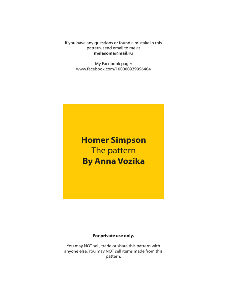 Homero Simpson | PDF