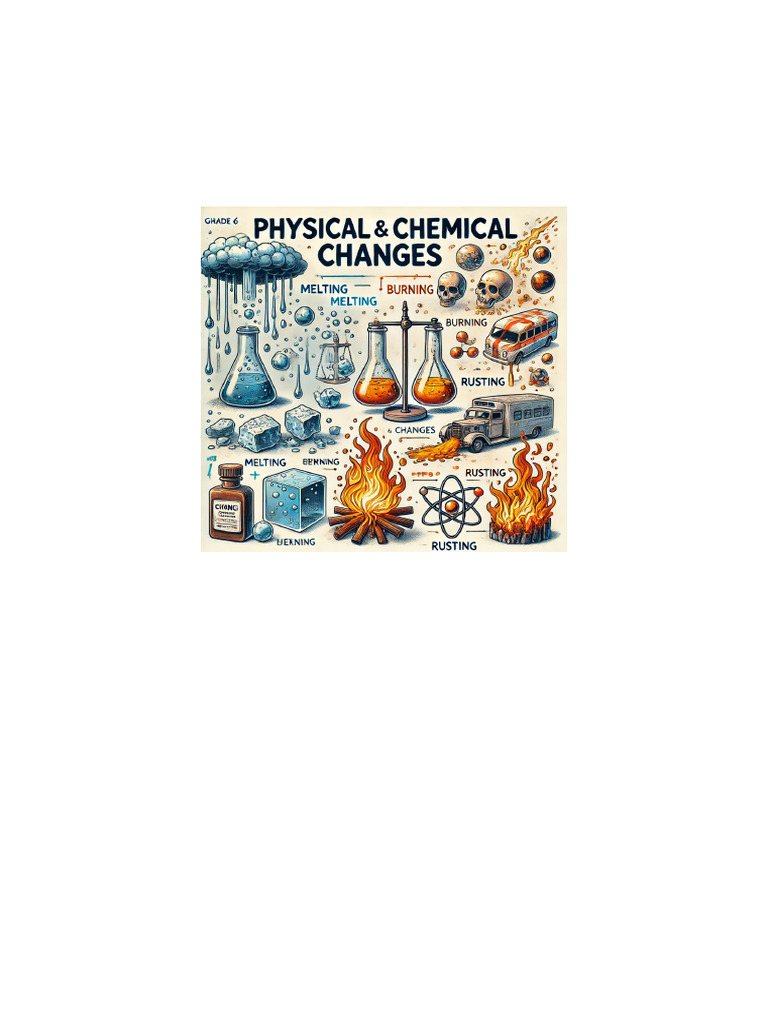 Physical and Chemical Changes | PDF