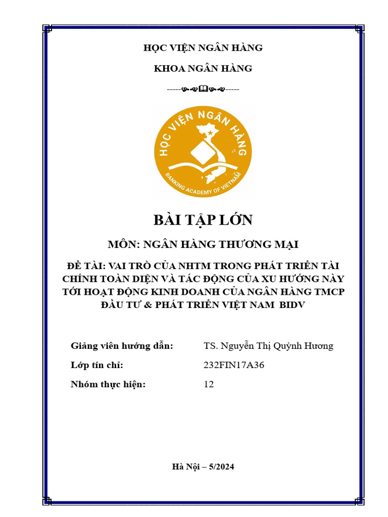 BTL - Bản FINAL | PDF