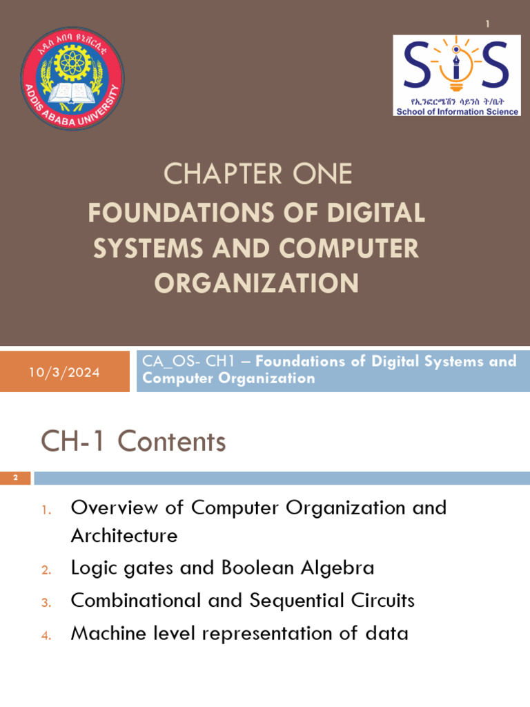 CA - OS-Chapter 1-Students | PDF