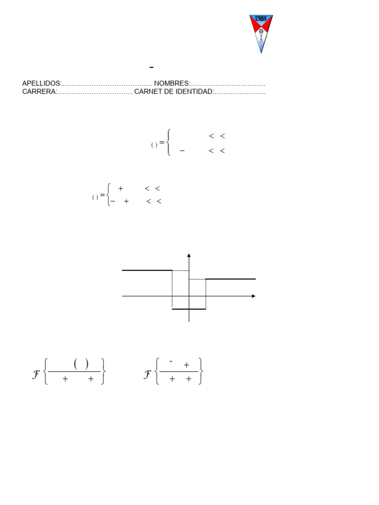 Examenes Pasados Transformadas | PDF | Análise de Fourier | Análise harmônica