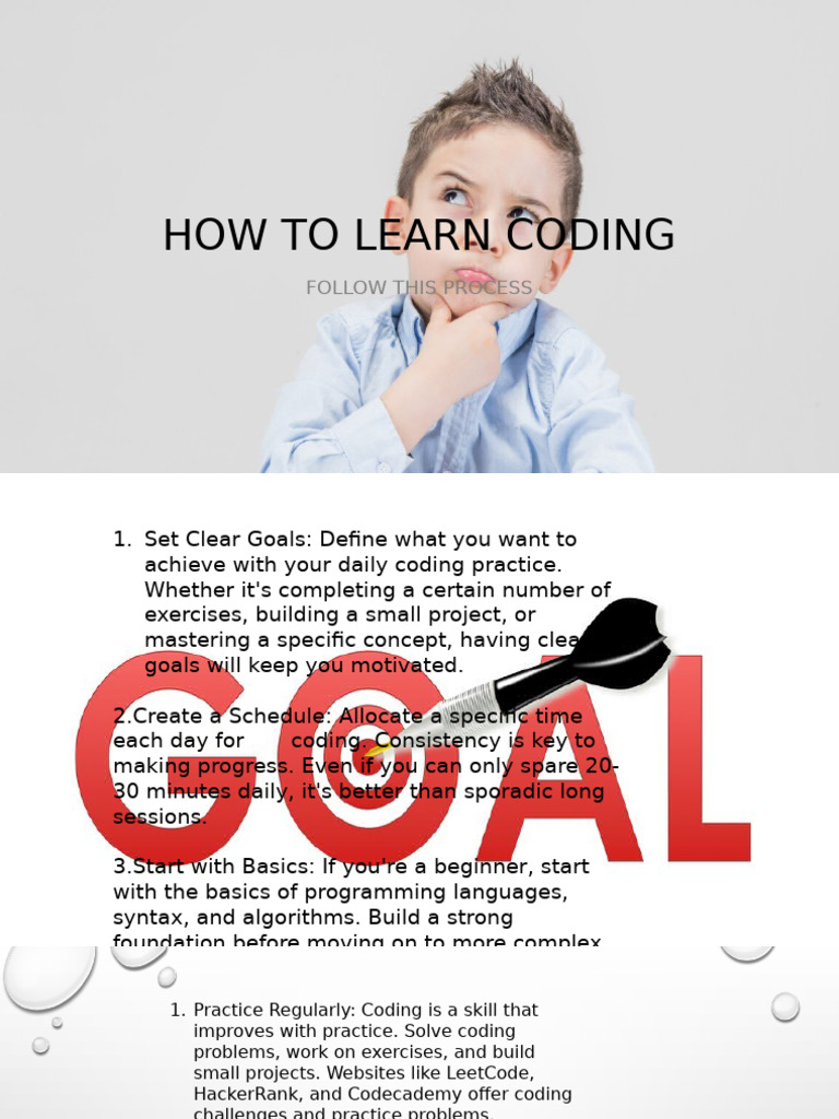 How to learn coding | PDF