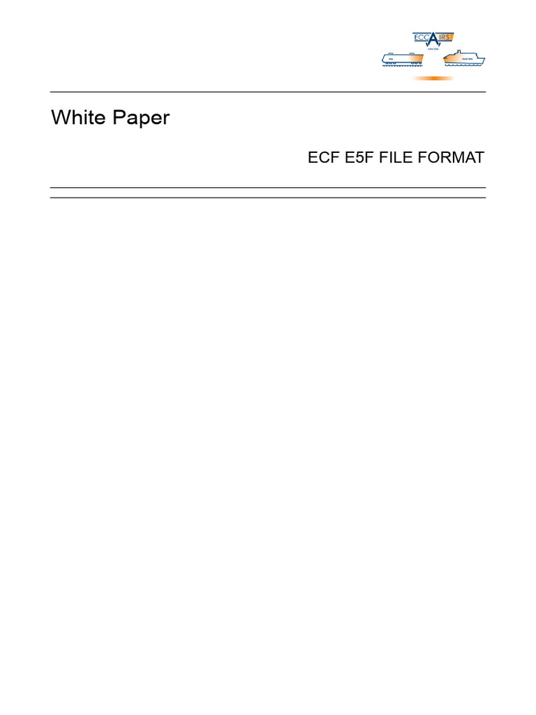 WHITE PAPER ECF E5F Structure - 2013 - 02 - 28 - 1424 | PDF