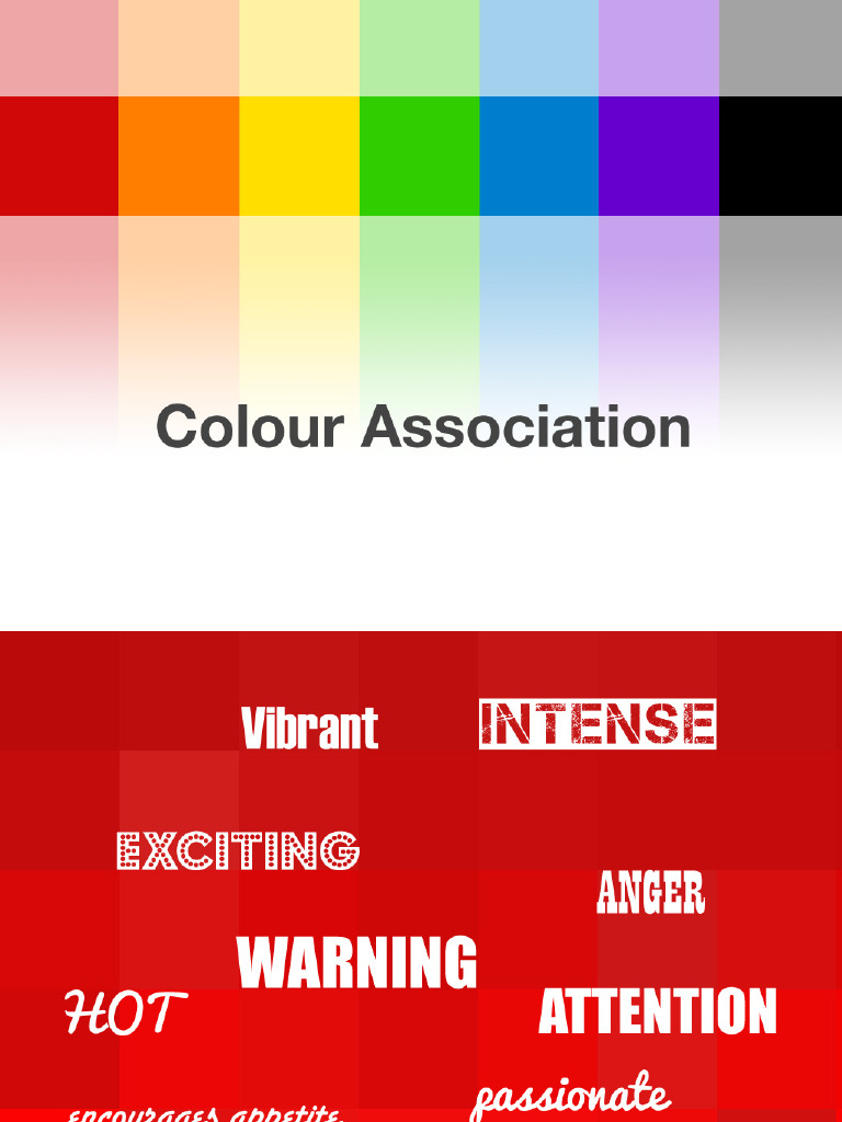 Colour Association | PDF
