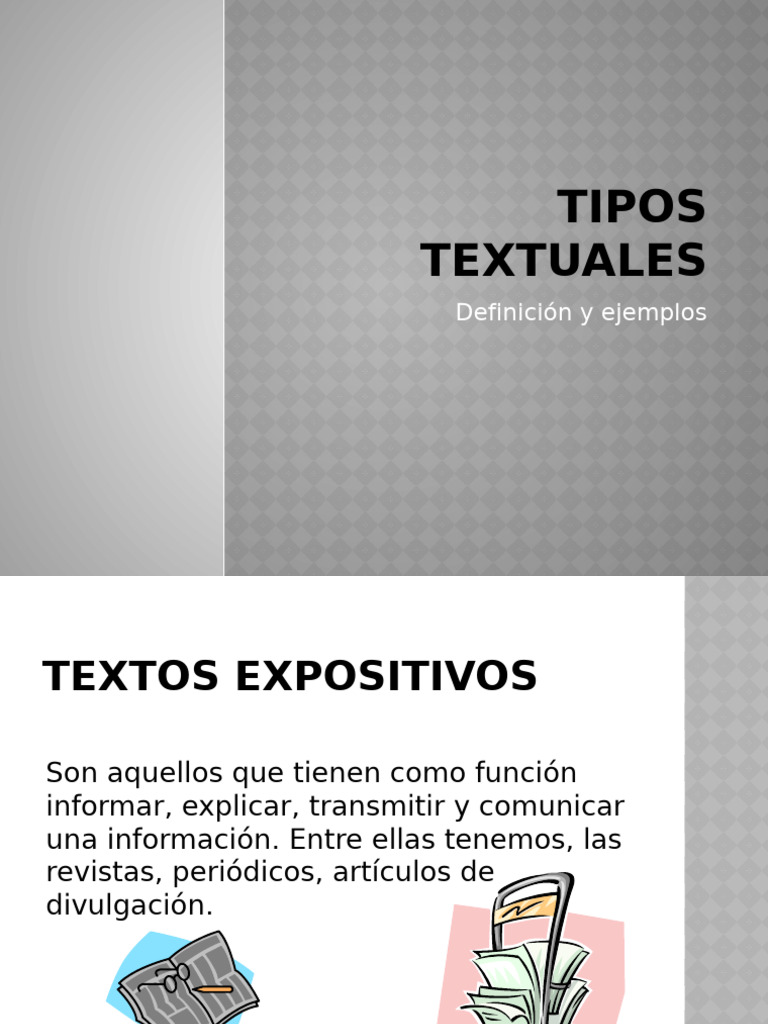 Tipos Textuales | PDF