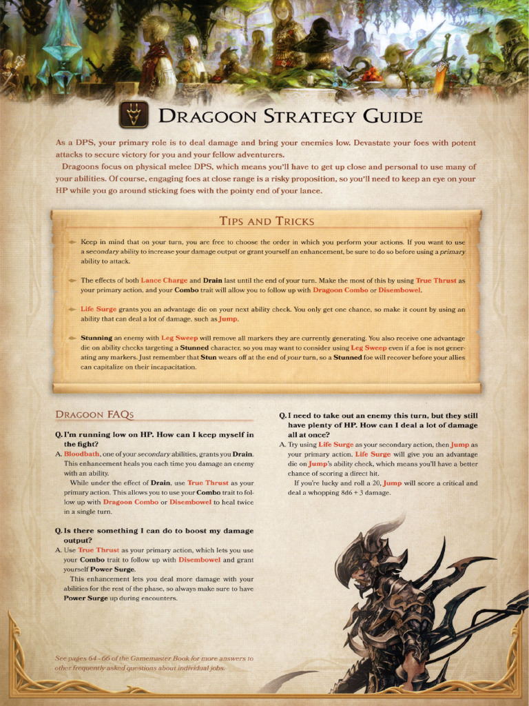 Class Packet Dragoon | PDF