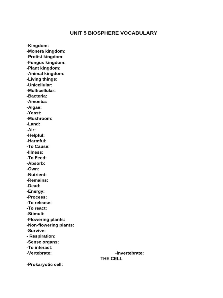 Mohamed Reda El Byad - Vocabulary unit 5 for students | PDF Mohamed Reda El Byad - Vocabulary unit 5 for students | PDF