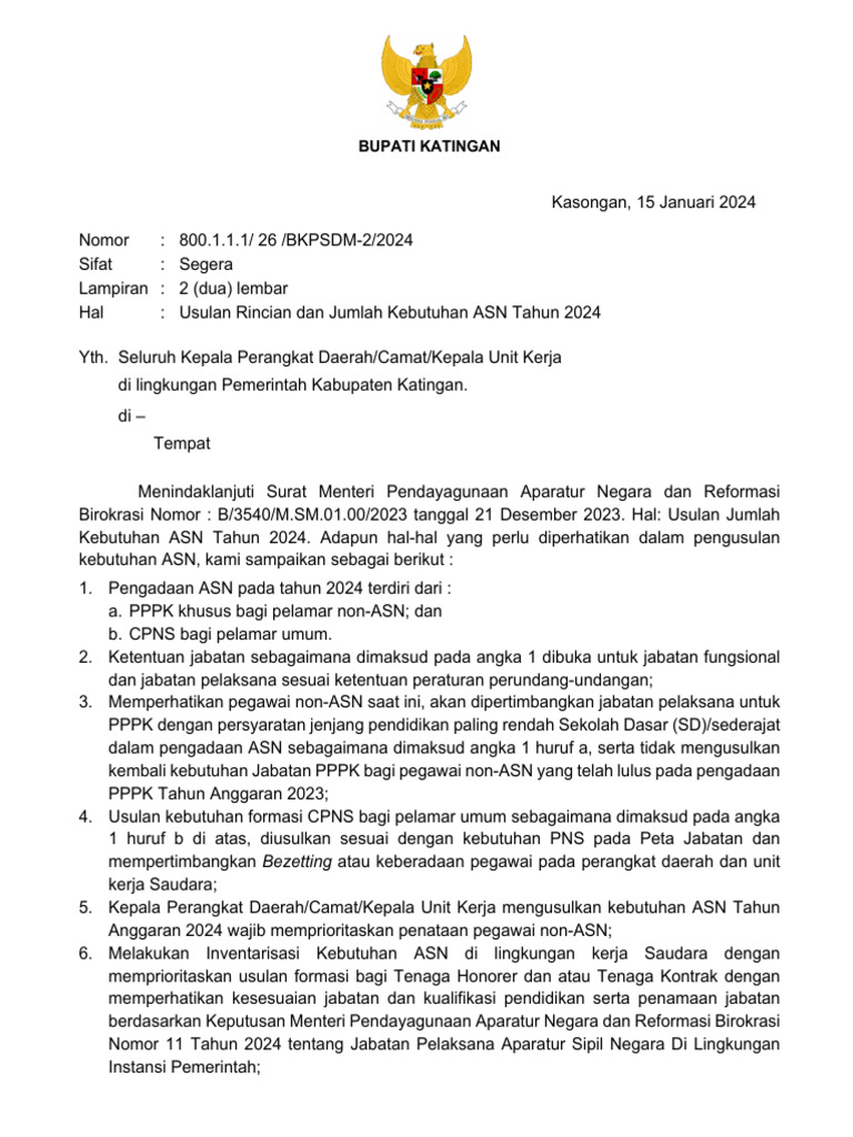 SE Penyusunan Kebutuhan TA. 2024.Fix | PDF
