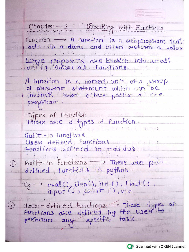 Computer Chapter 3 Notes-1 | PDF