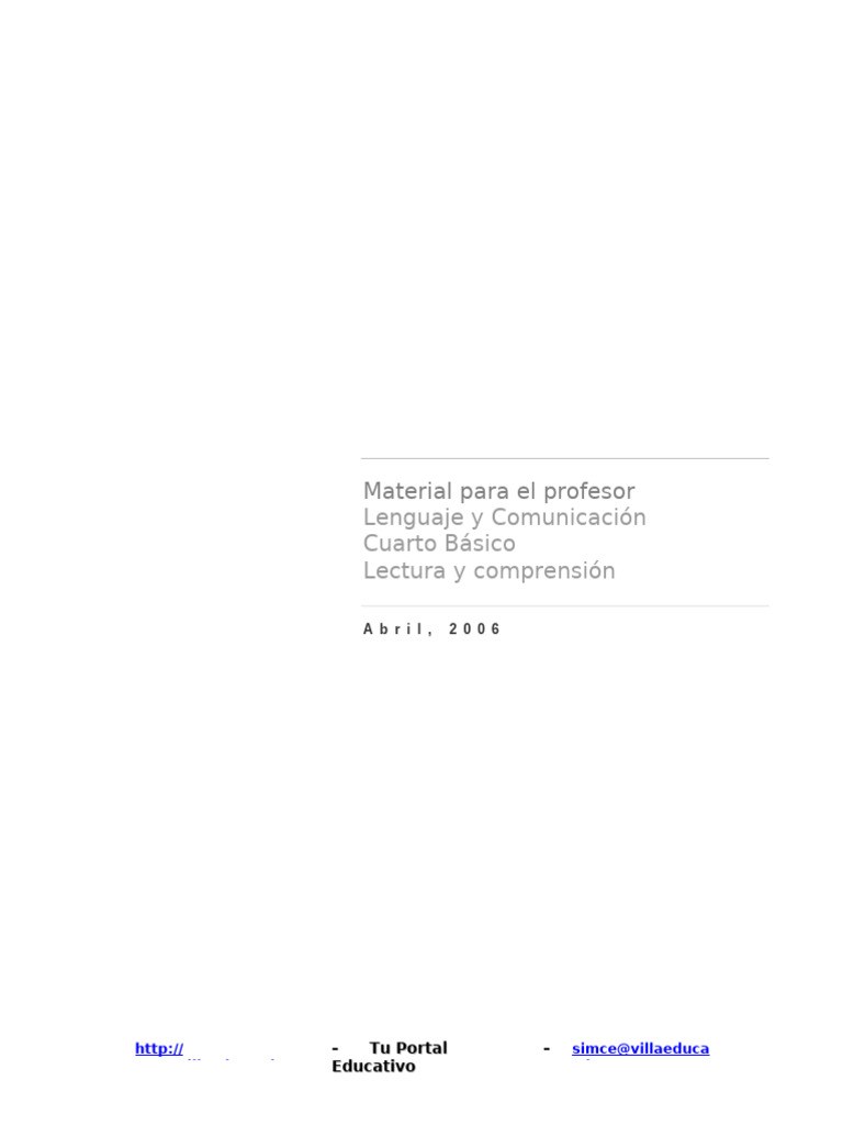 ensayo-4-simce_lenguaje4bsico | PDF