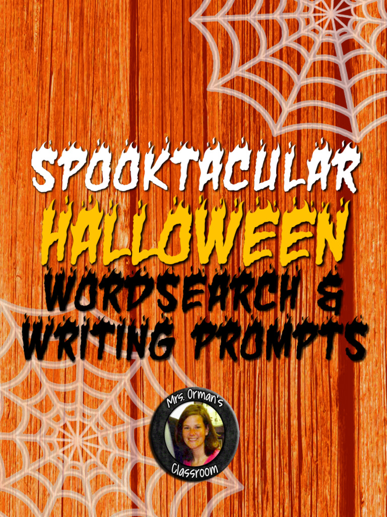 Halloween Word Search Activity Writing Prompts | PDF | Halloween | Ghosts