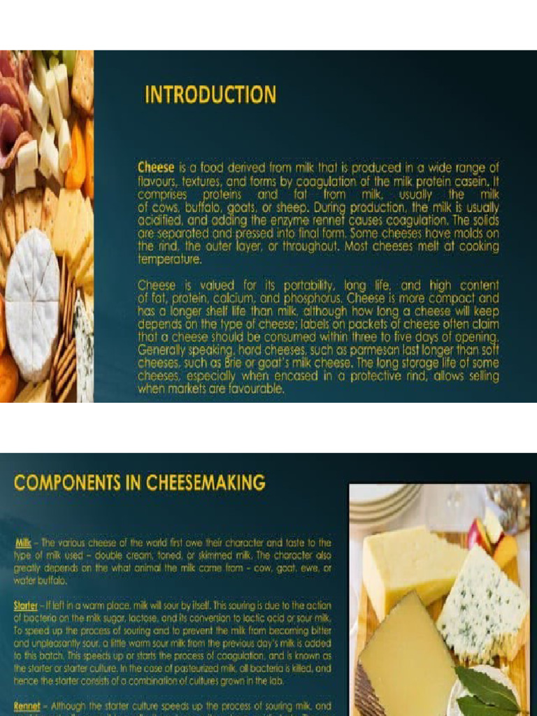 Cheese Pdf