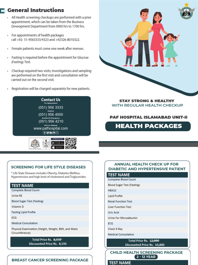 Health Packages | PDF