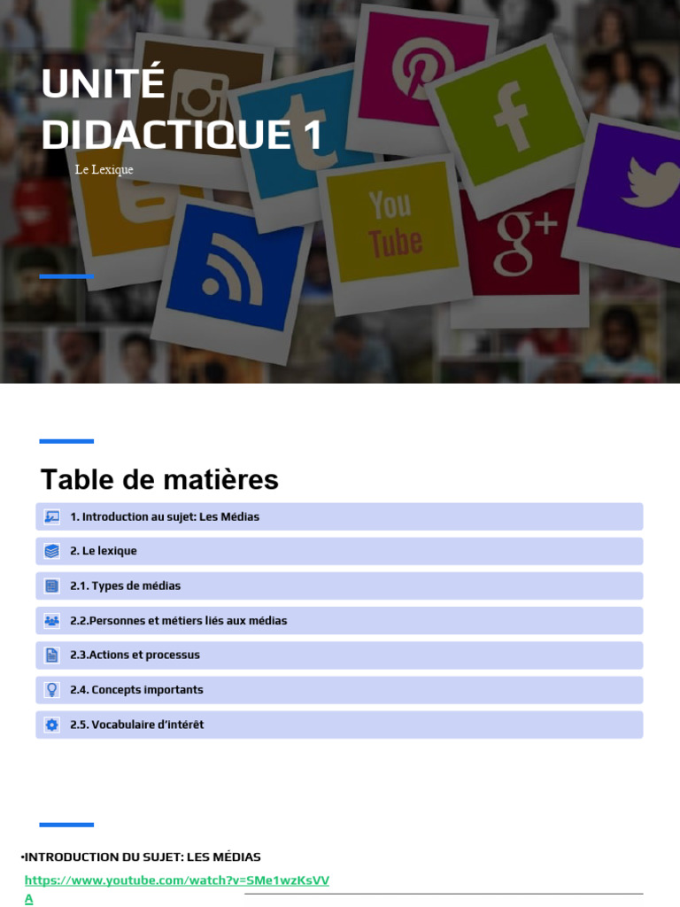 Lexique Bac UD1 | PDF