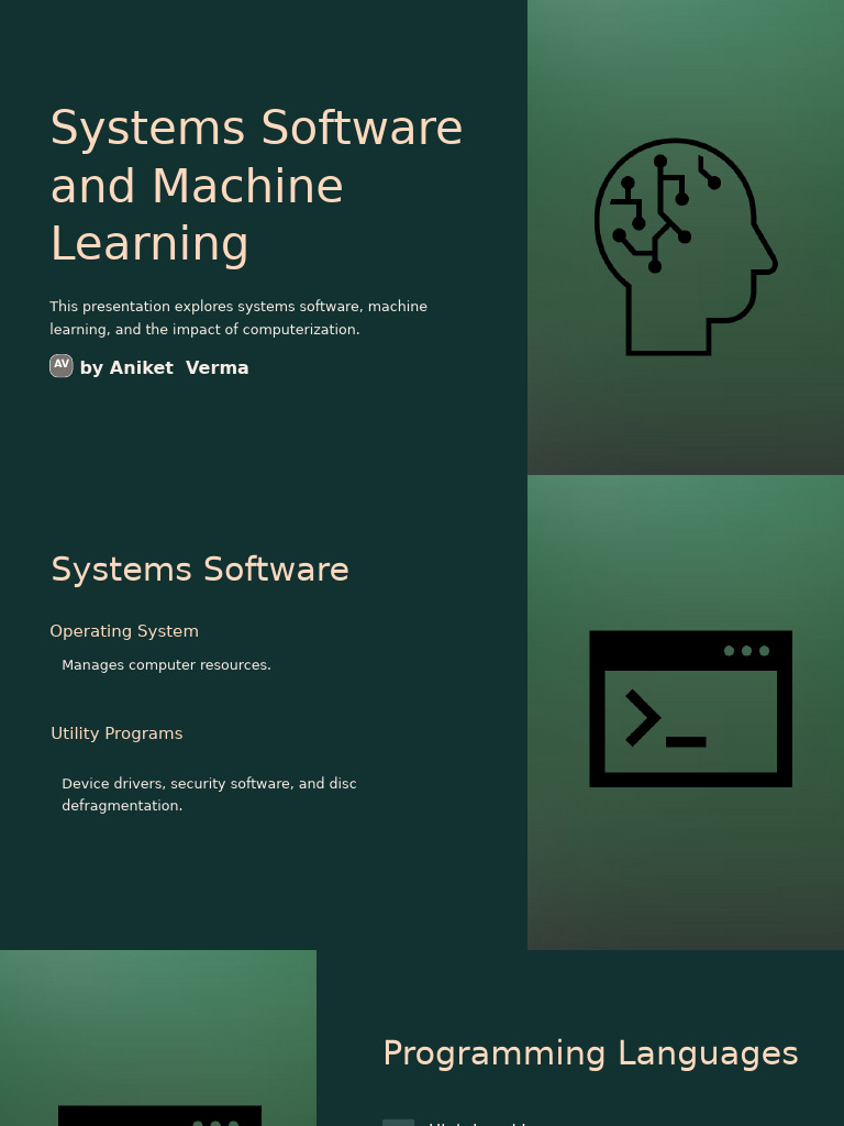 Systems Software & Machine Learning | PDF | Business | Computers