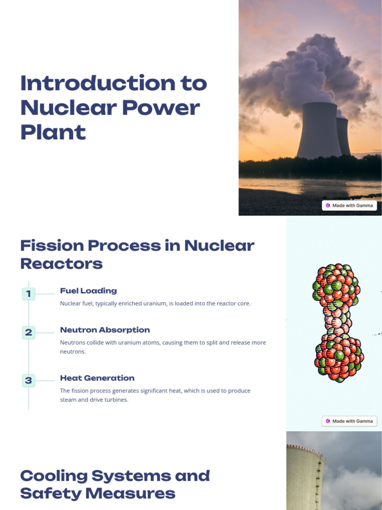 Introduction To Nuclear Power Plant | PDF