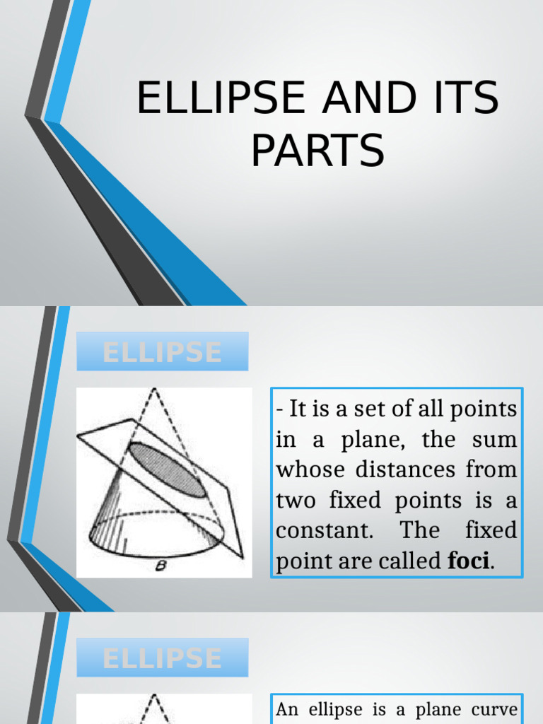 Ellipse | PDF