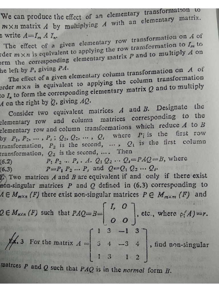 Diagonalization | PDF