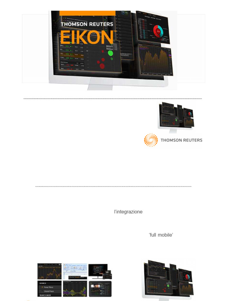 Quick Start Guide EIKON 4 | PDF