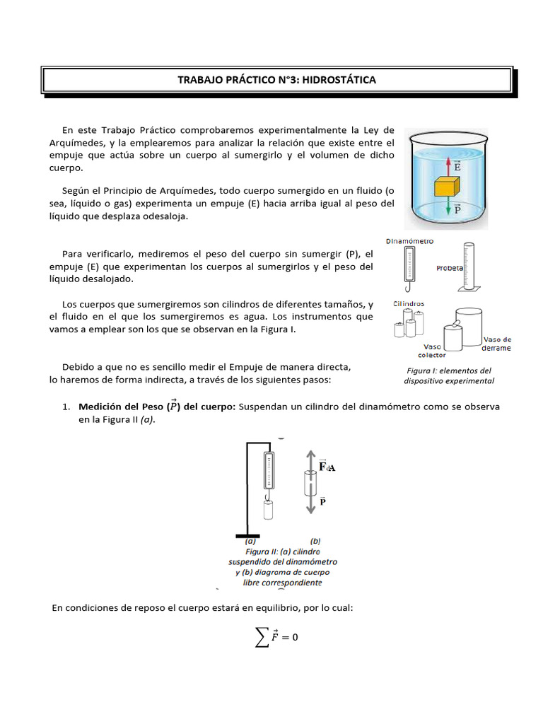 3 Tp3 Hidrostatica 2024 | PDF