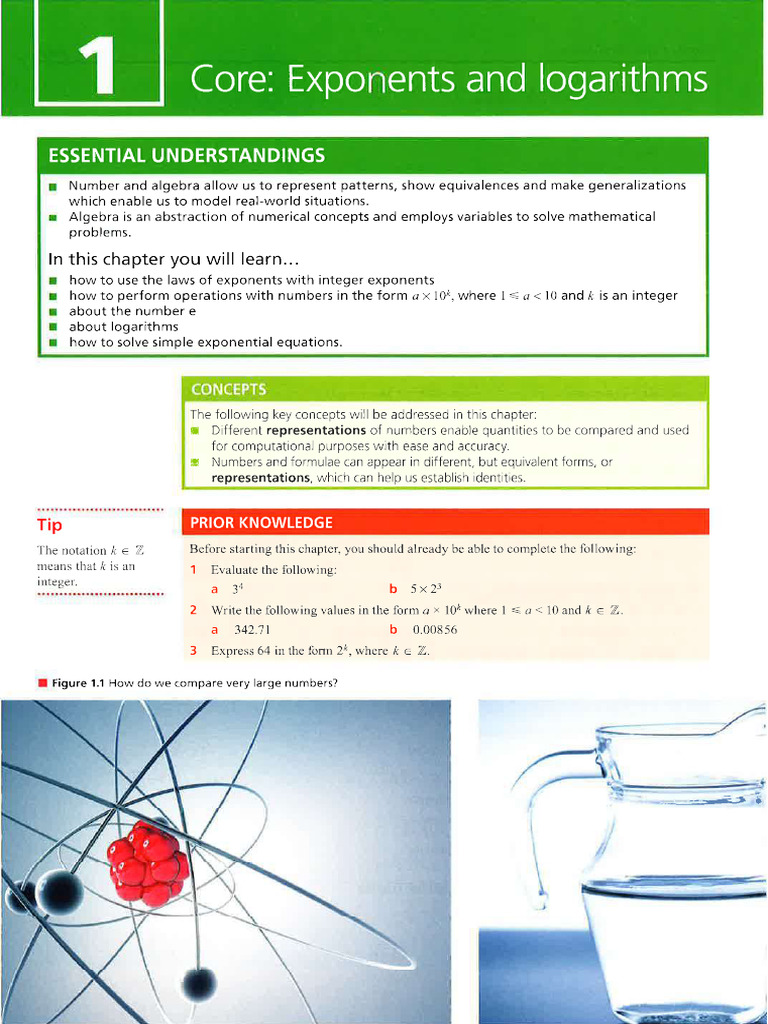 1 Core Exp & Log | PDF