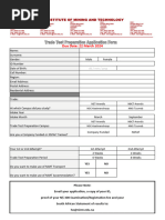 NATTB Trade Test Application Form | PDF | Payments | Banks