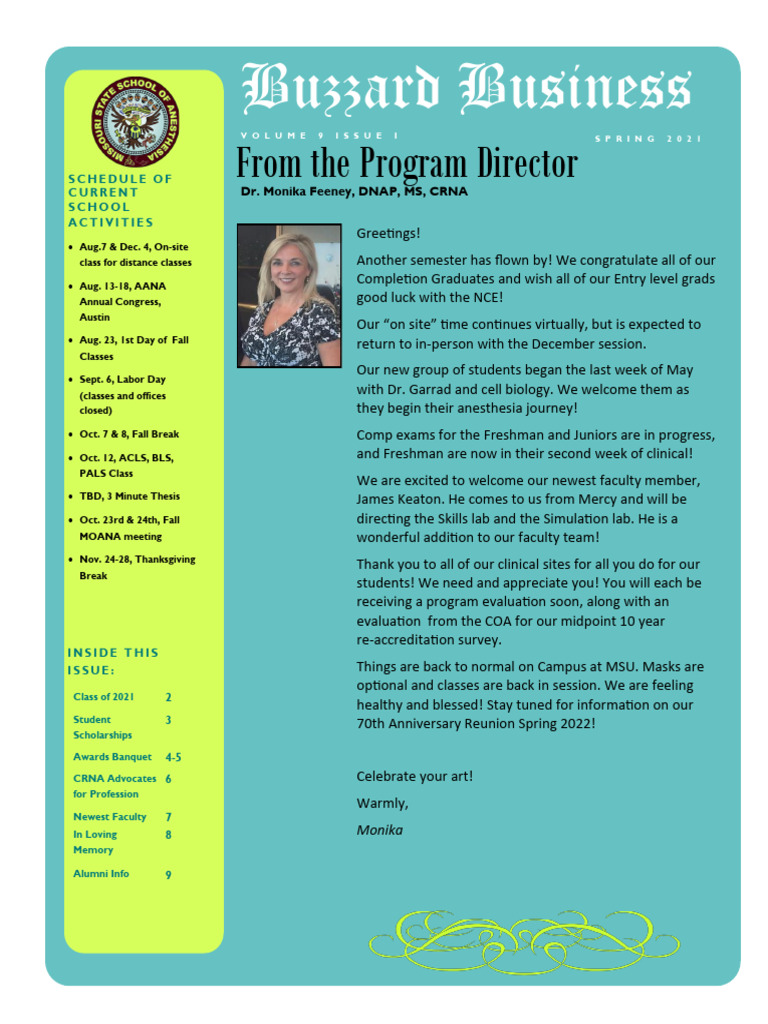 Spring 2021 Newsletter Final | PDF