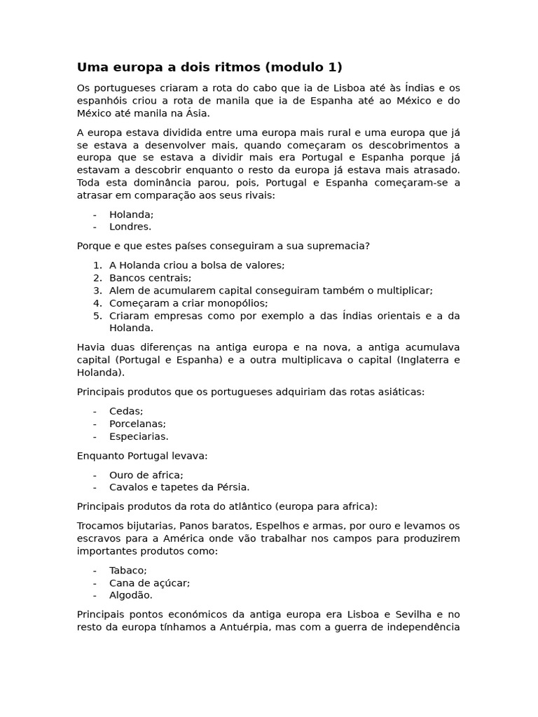 10° ano historia | PDF