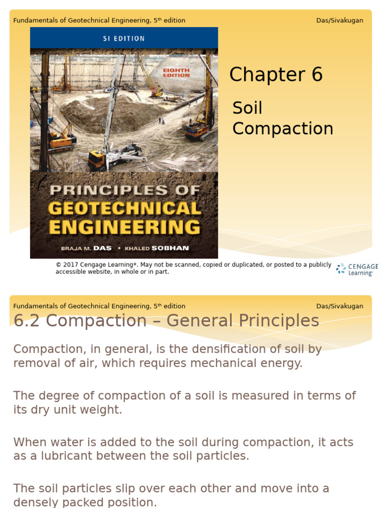 Chapter 6 Soil Compaction | PDF