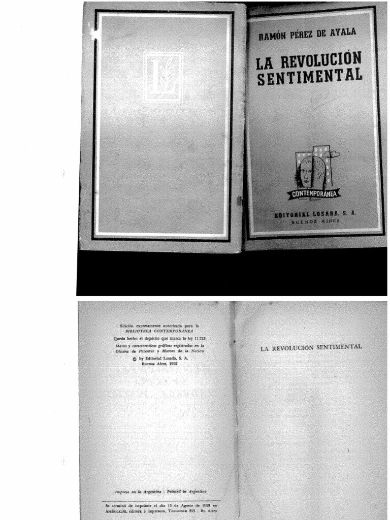 Pérez de Ayala La Revolución Sentimental 1 | PDF