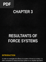 Lecture 9 - Resultants of Coplanar Force Systems | PDF | Force | Euclidean Vector