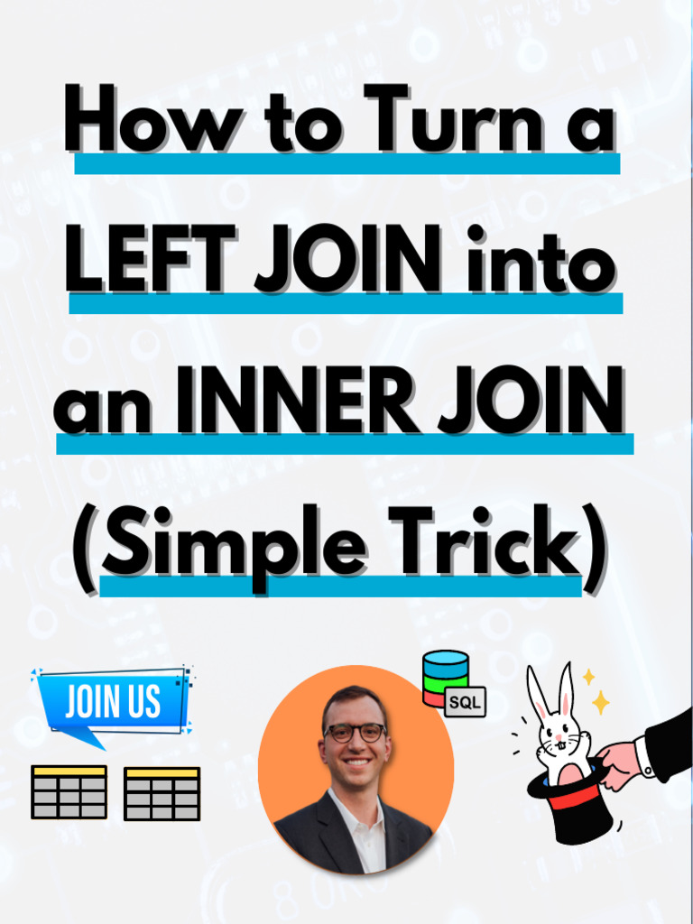 Turn Left Join Into Inner Join | PDF