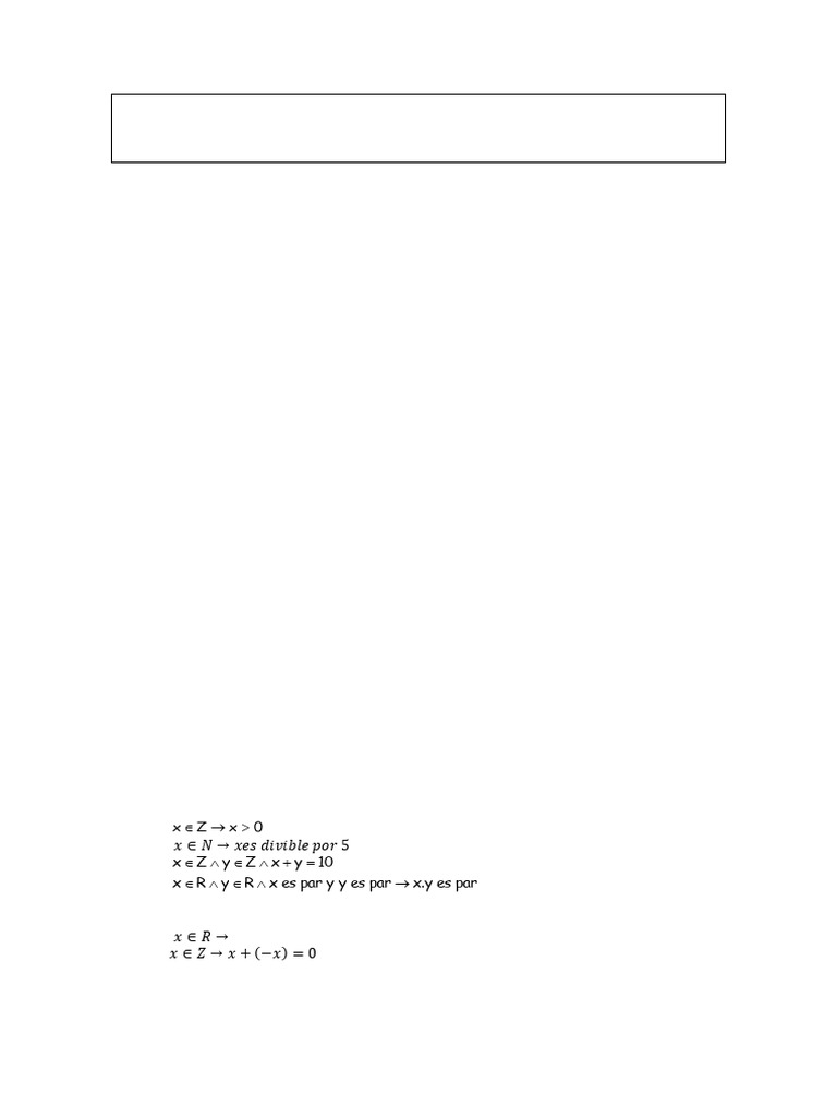 TAREA n°8 NEGACION DE PROPOSICIONES | PDF