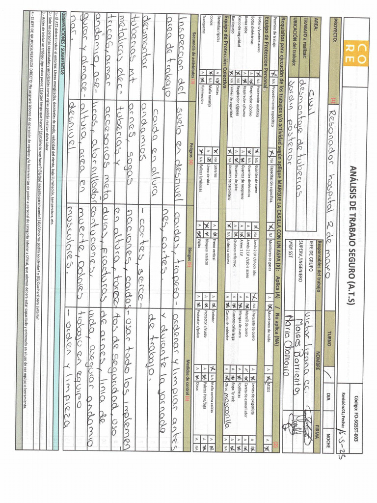 AST rREMODELACION EJEMPLO | PDF