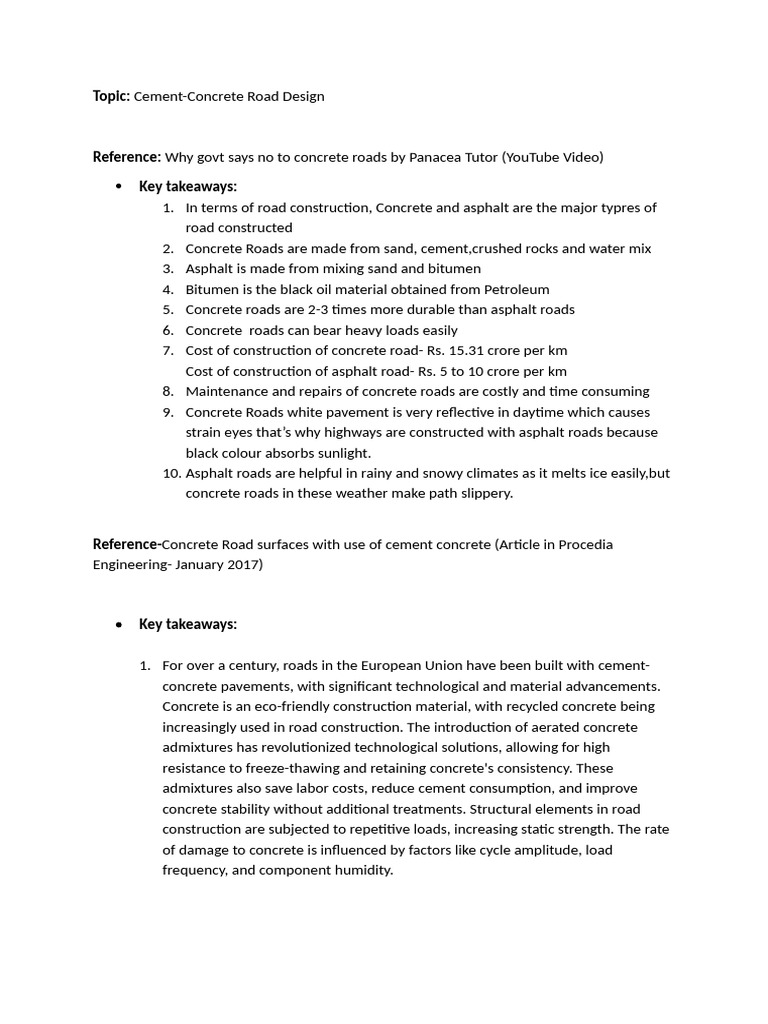 Civil Engineering Project Day 1 PDF