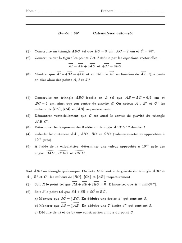 4M4 2012 Devoir7 | PDF