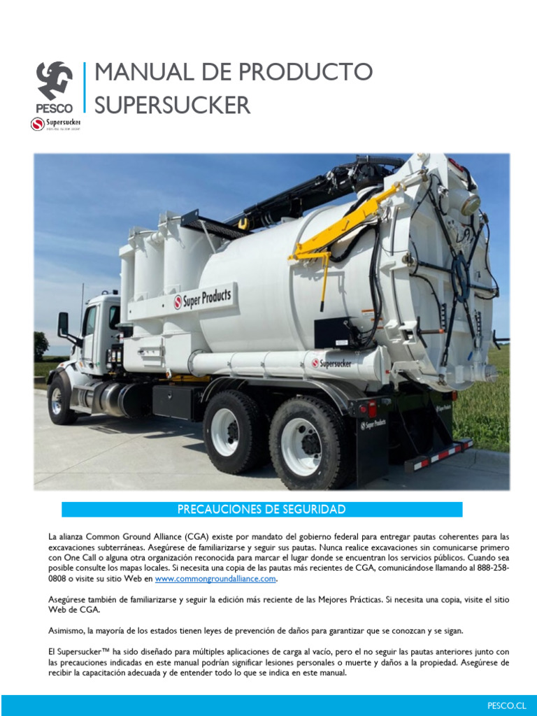 Manual Completo Supersucker | PDF