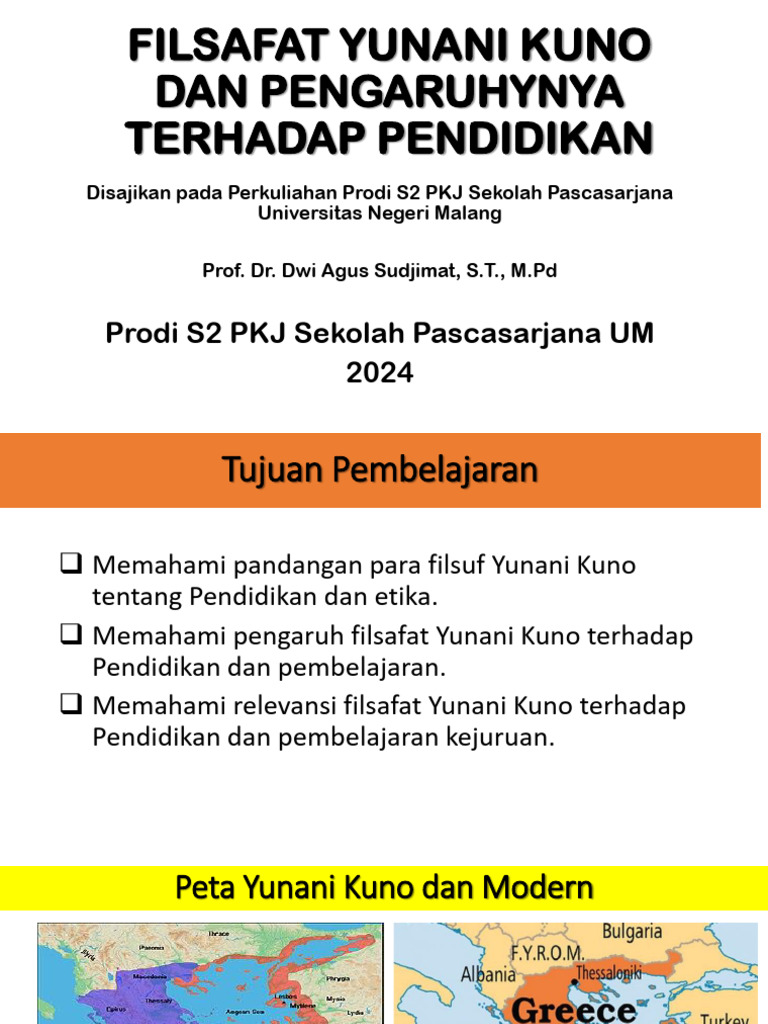 Filsafat Yunani Kuno | PDF