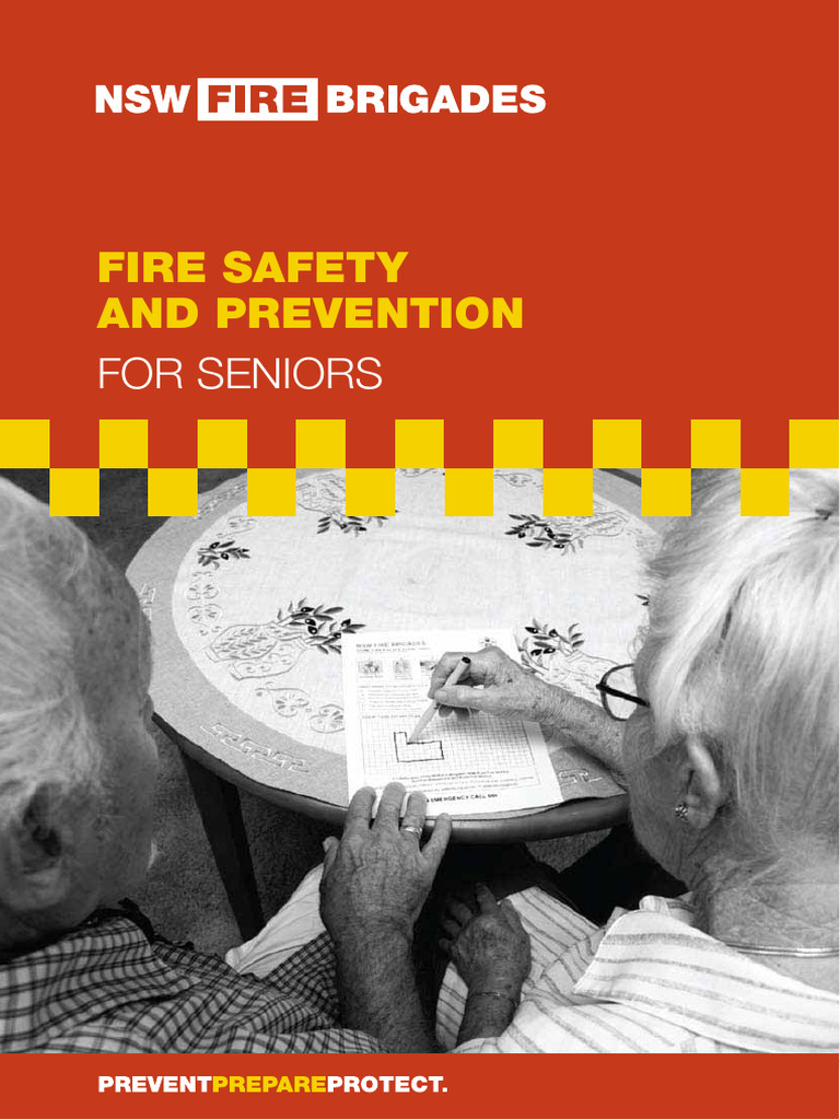 Fire Safety and Prevention: For Seniors | PDF
