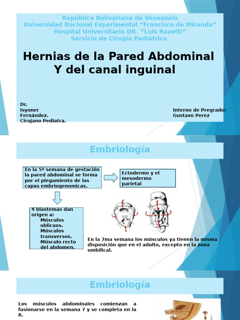 Hernias de La Pared Abdominal y El Canal Inguinal | PDF