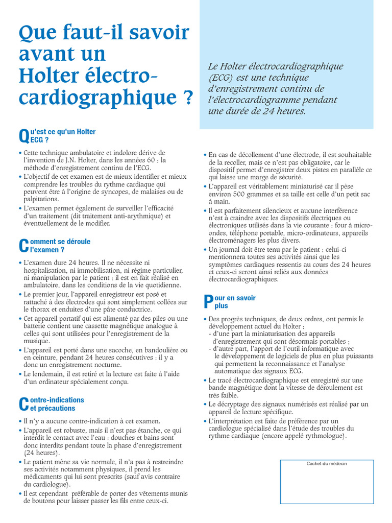 Holter ECG | PDF